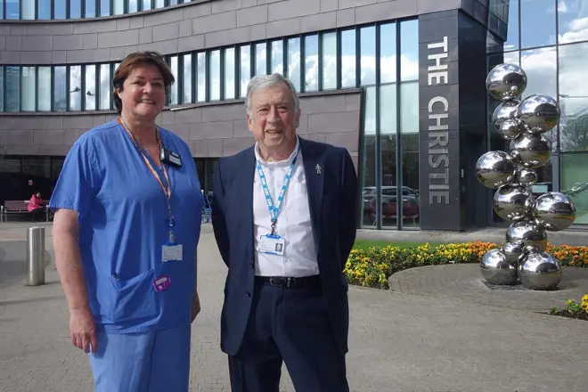 NHS trust’s new governor reunites with radiographer who caught his ...
