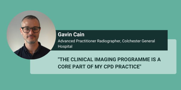 The Clinical Imaging Programme is a core part of my CPD practice | CoR