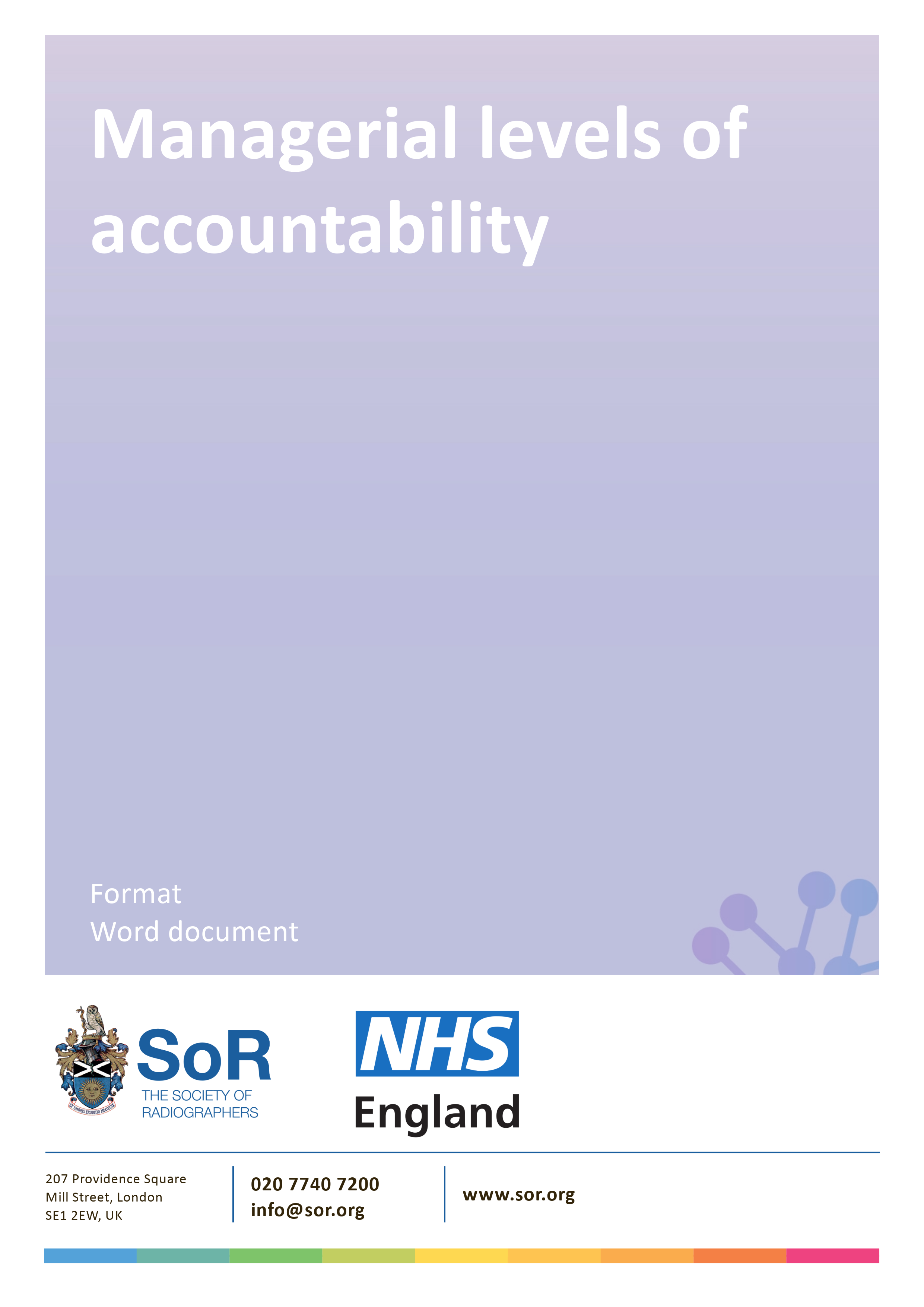 Managerial levels of accountability | SoR