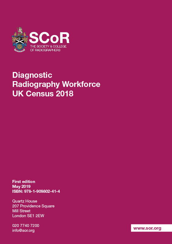 Diagnostic Radiography Workforce UK Census 2018 | SoR