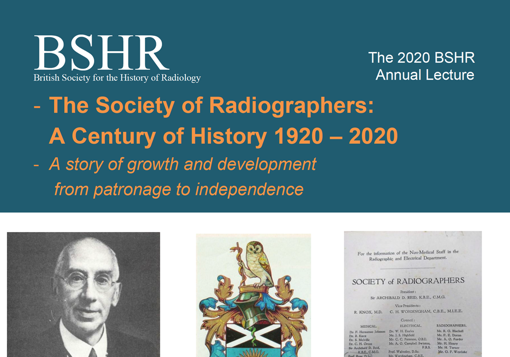 Society centenary is subject of annual BSHR lecture | SoR