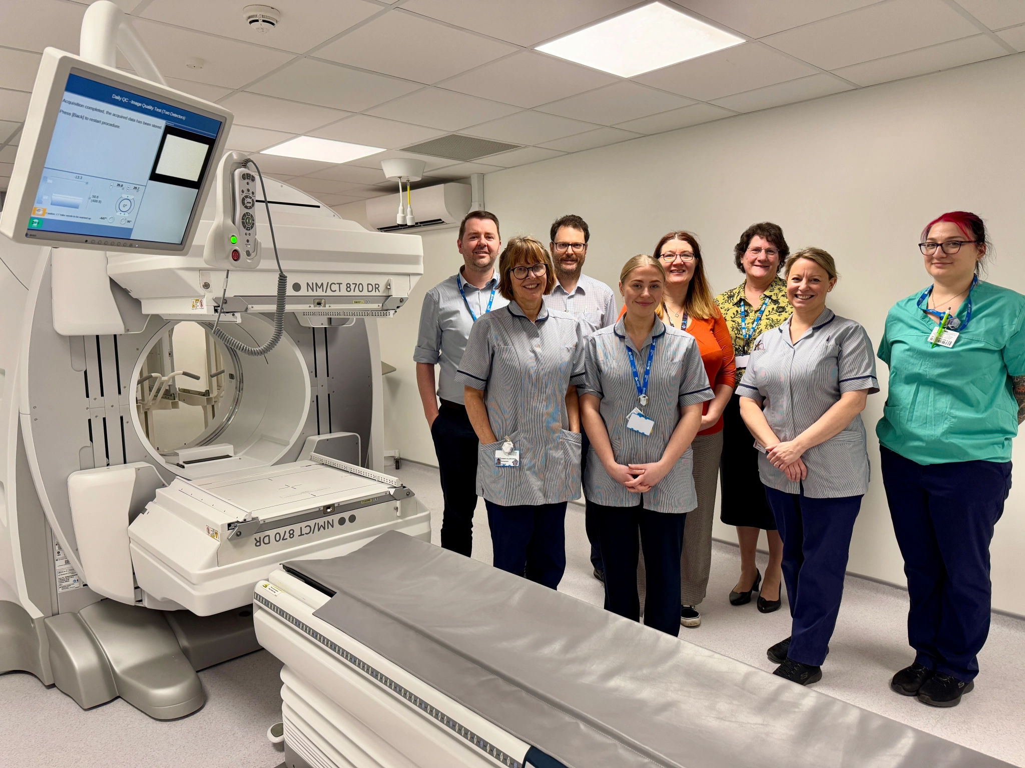 Gamma camera promises to halve scan times at Queen Elizabeth Hospital | SoR