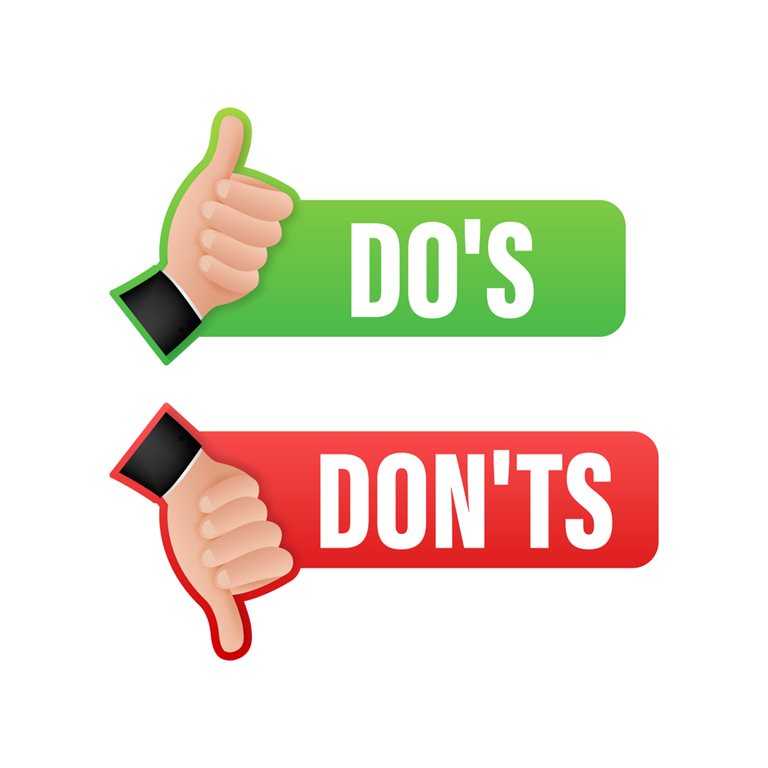 Student dos and don'ts during Covid-19 | SoR